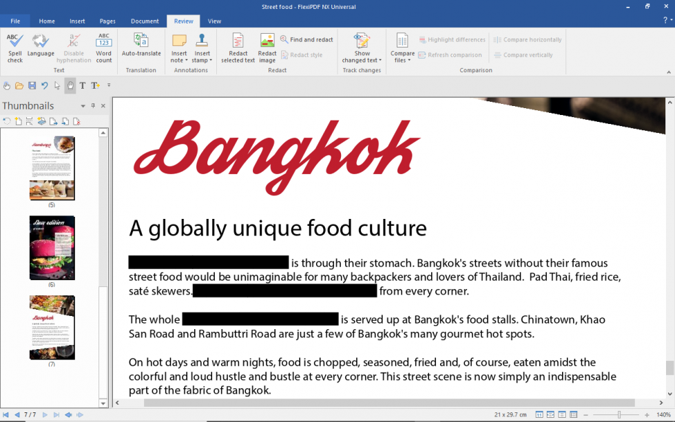 FlexiPDF is more than just PDF printer, it allows full PDF editing like ...